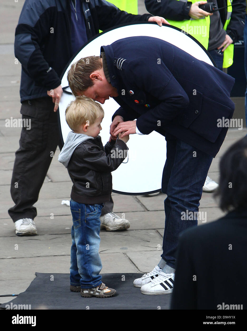 Antony Cotton 'Coronation Street' being filmed on location in London ...