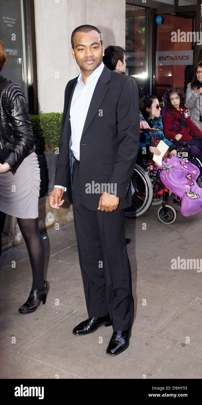 Johnson Beharry UK premiere of 'Killing Bono' held at the Apollo West ...