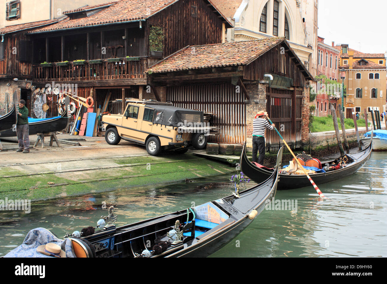 The RMA Amphi-Ranger, an amphibious four wheel drive vehicle, Venice ...