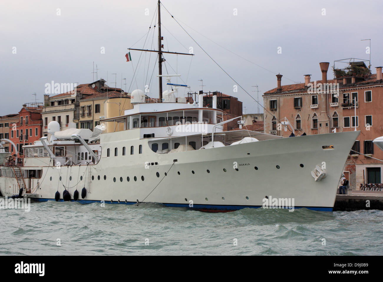 Yacht Marala, IMO 1002603, in Venice Stock Photo - Alamy