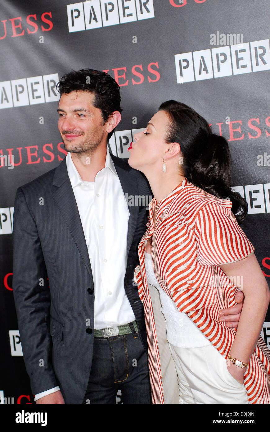 Debi Mazar and husband GUESS and Paper Magazine host The Beautiful ...