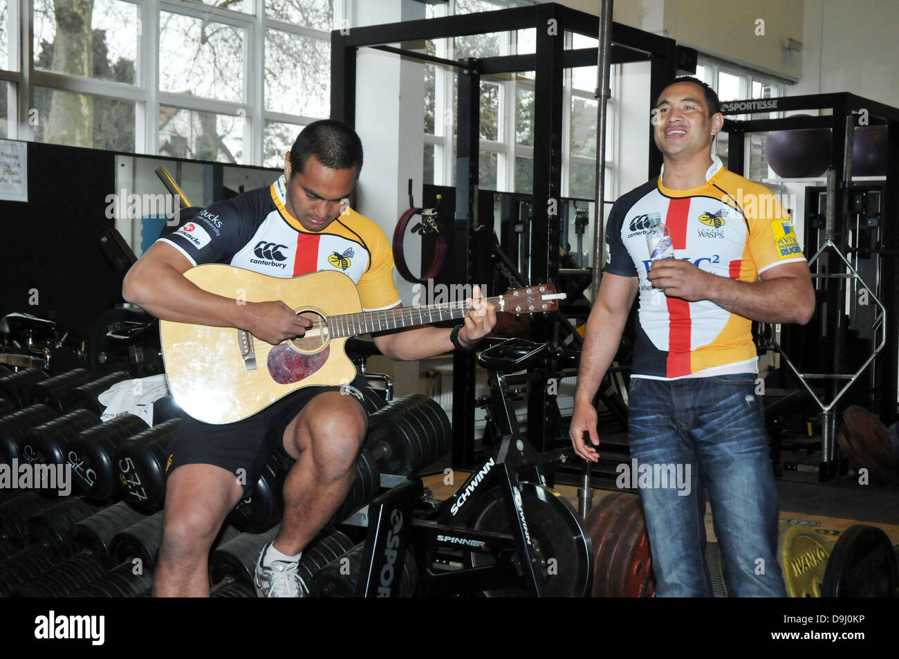 Singer Heather Small visits the London Wasps training ground in East ...