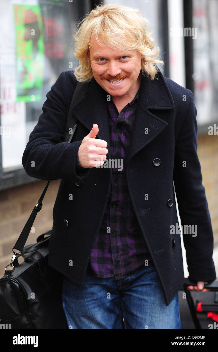 Leigh Francis aka Keith Lemon Celebrities arriving at the studio to ...