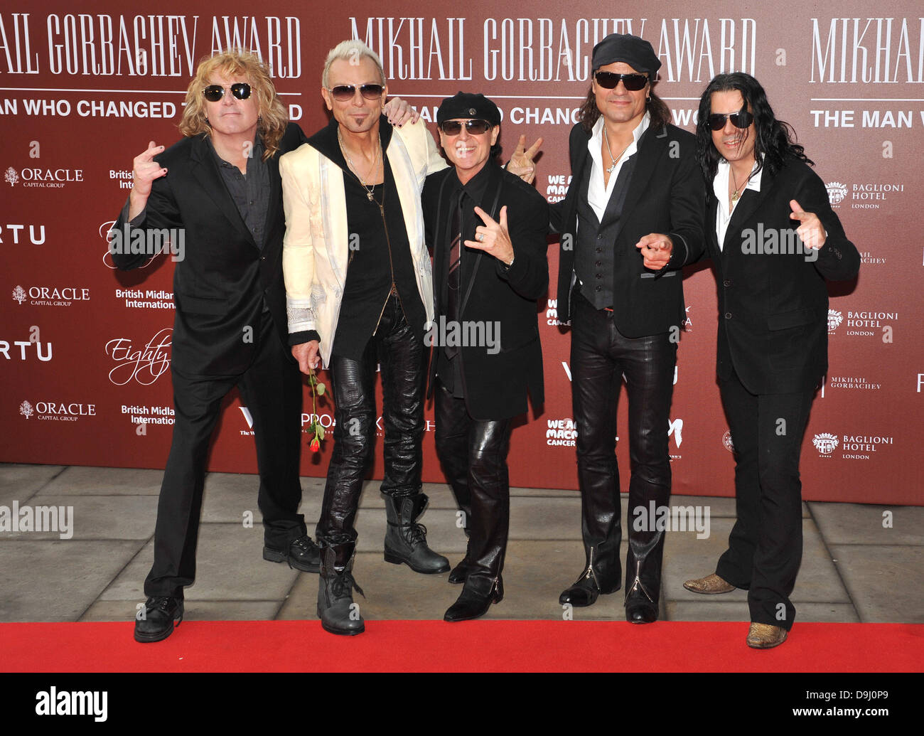 The Scorpions Mikhail Gorbachev 80th birthday gala concert held at the ...