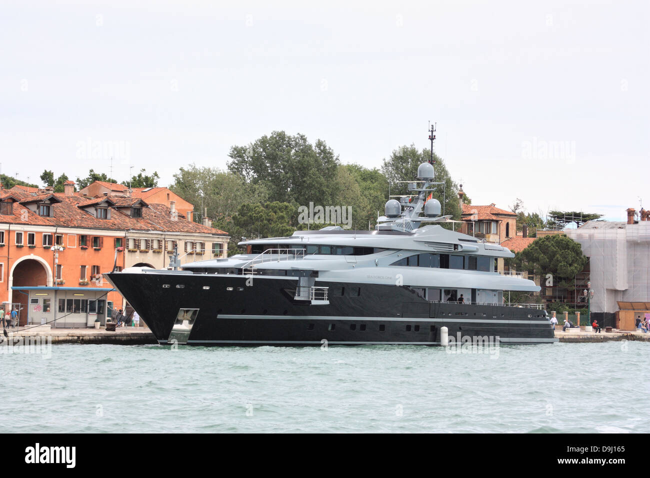 Yacht Sea Force One, IMO 9522037, owned by Raffaele Costa Stock Photo ...