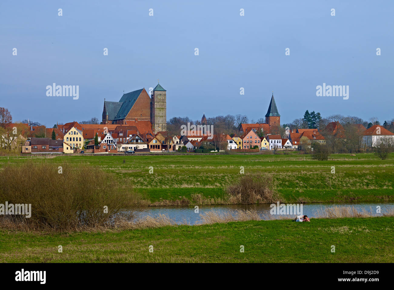 Cityscape cathedral verden on aller hi-res stock photography and images ...