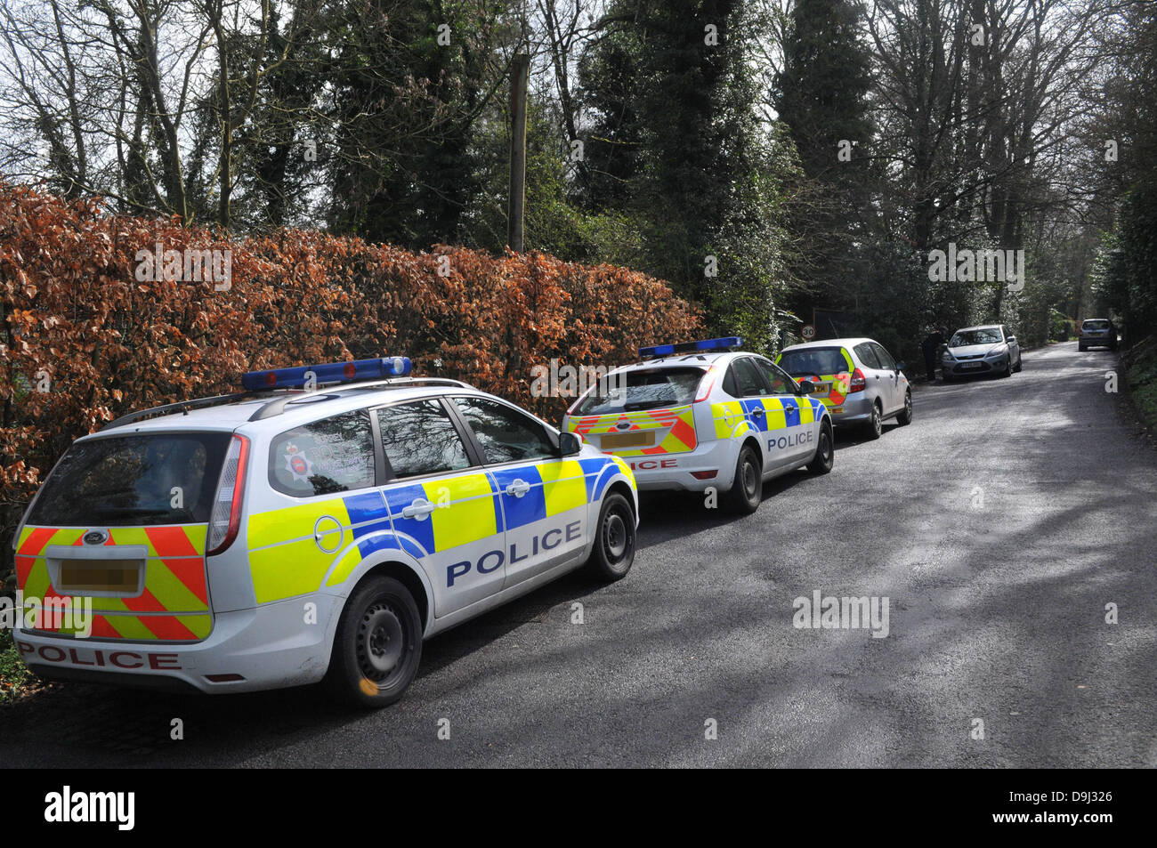 The police are called to deal with an incident at Katie Price's house ...