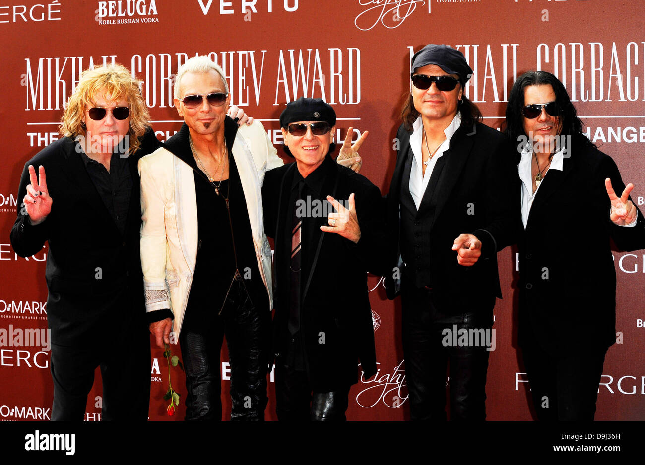 The Scorpions Mikhail Gorbachev 80th birthday gala concert held at the ...