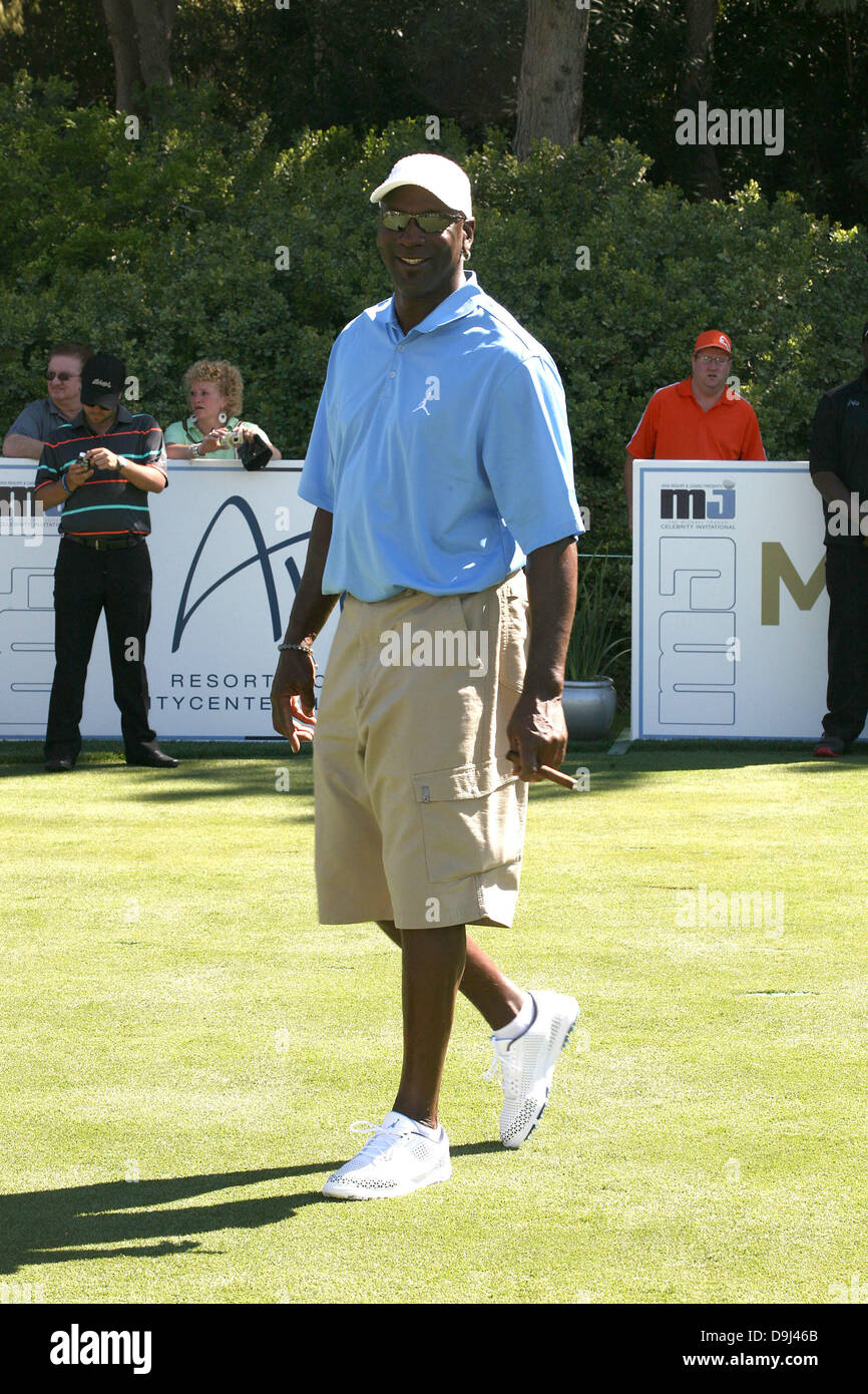 Michael Jordan at the Michael Jordan Celebrity Invitational Golf ...