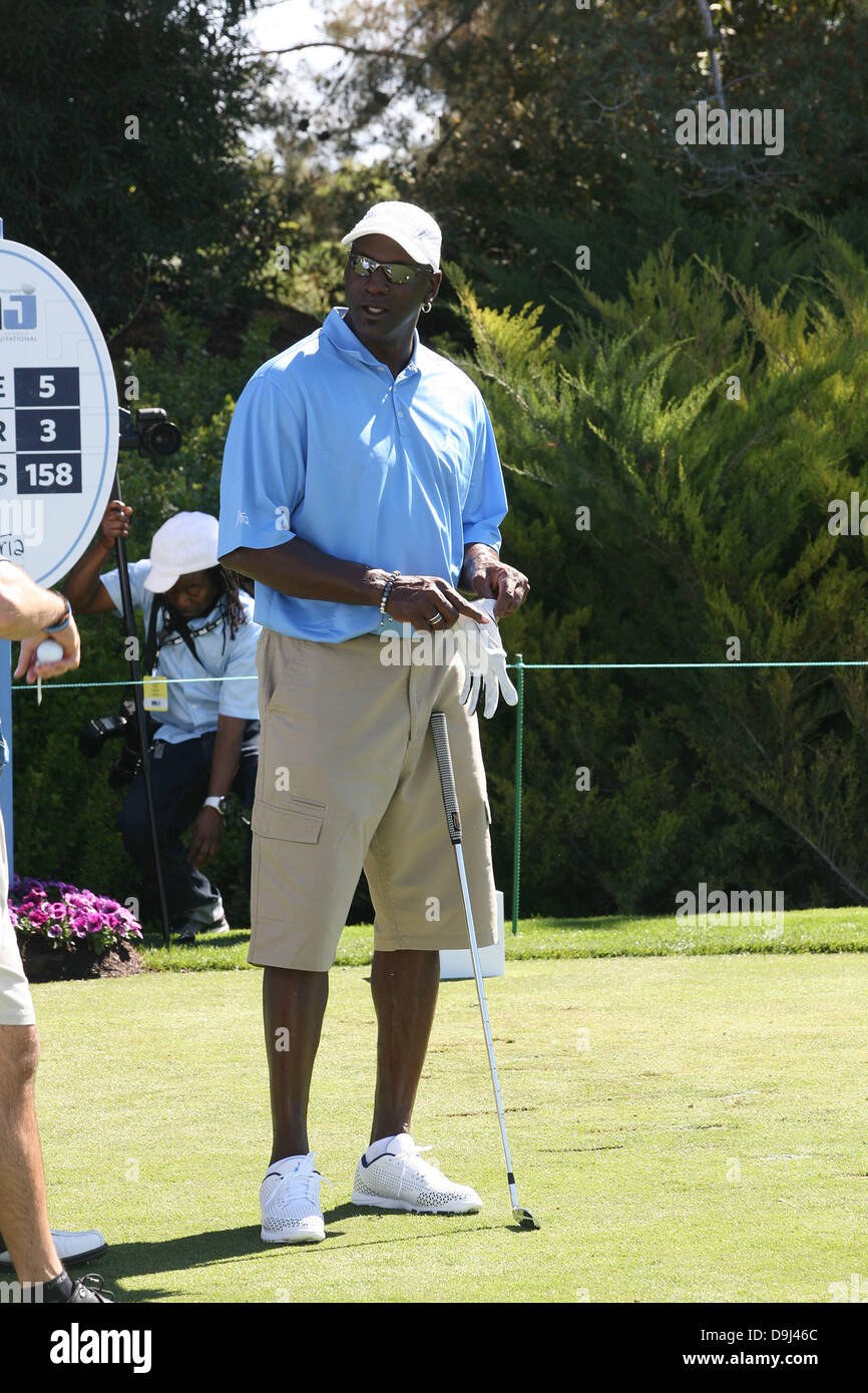 Michael Jordan at the Michael Jordan Celebrity Invitational Golf ...