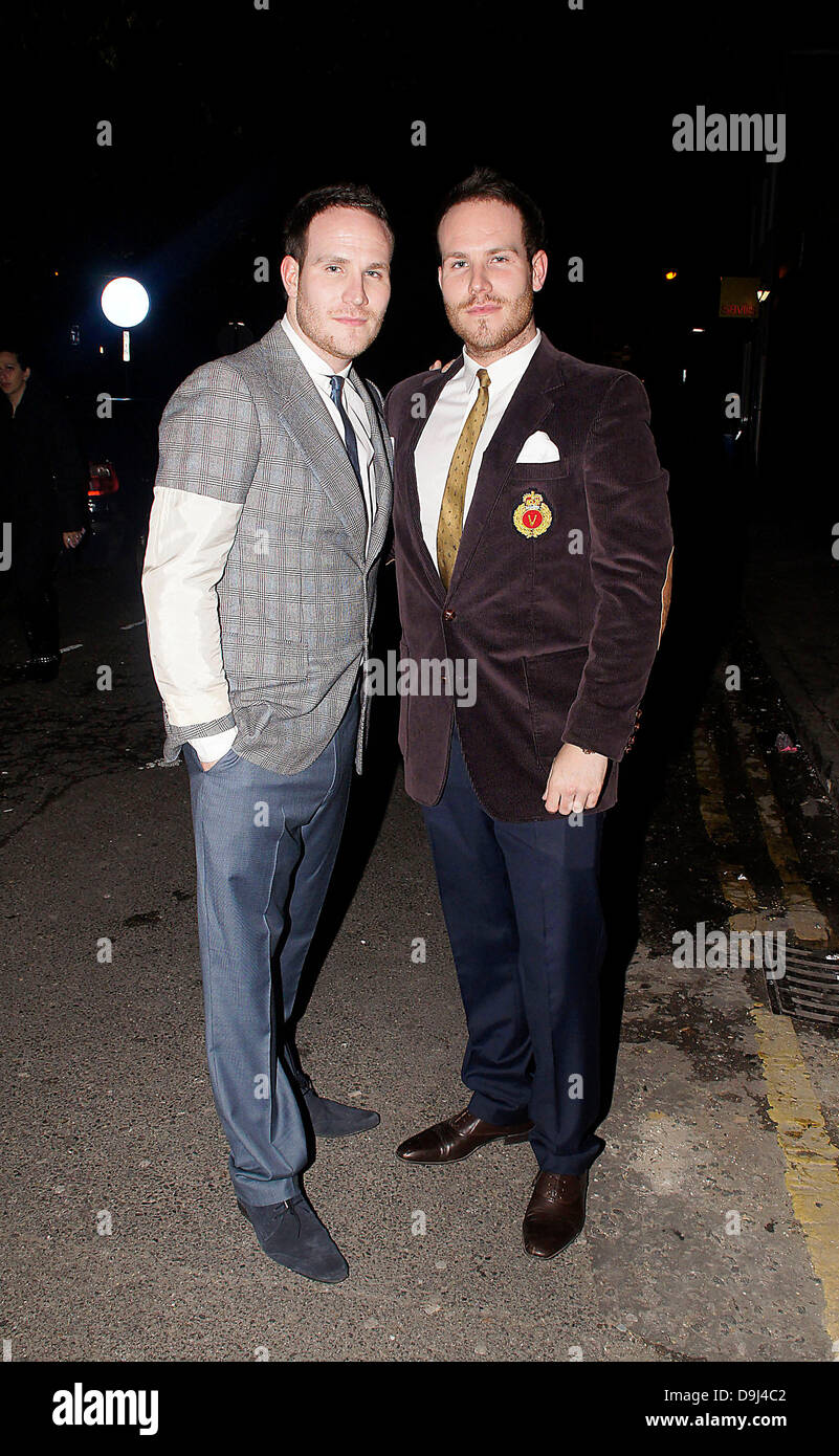 Adam and Simon Ryan , Stars from The Only Way is Essex at LuXe ...