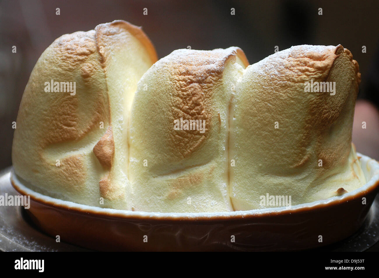 Nockerl, typical dessert, Sweet, Salzburg, Austria, Europe Stock Photo ...