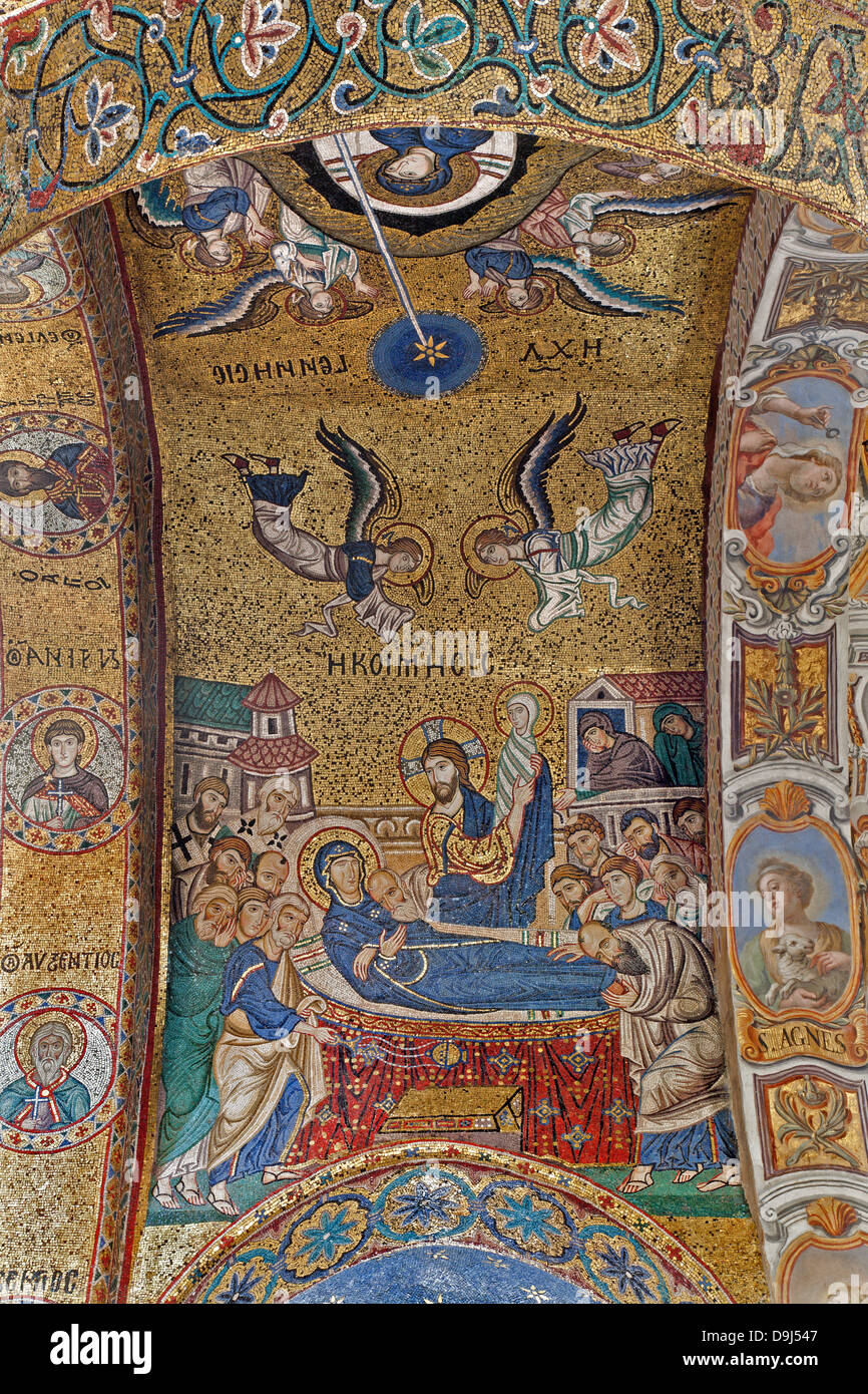 Virgin mary death byzantine hi-res stock photography and images - Alamy