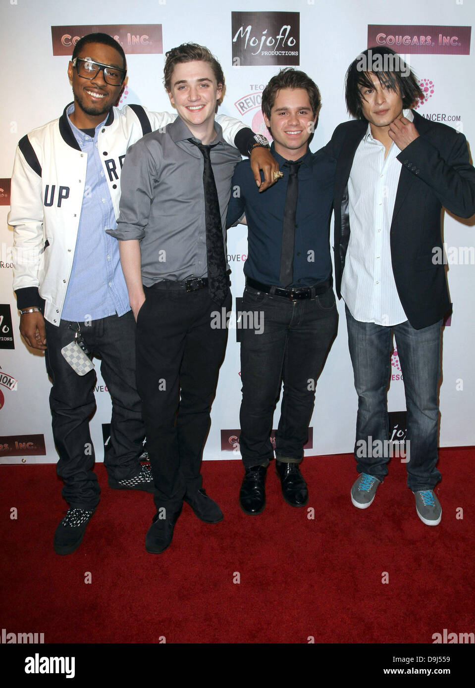 Christian Murphy, Kyle Gallner, Ryan Pinkston and Cary Alexander Cougar ...