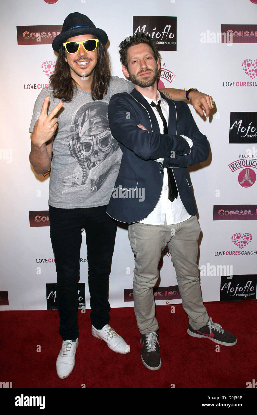 Cisco Adler and K. Asher Levin Cougar Inc world premiere held at The ...