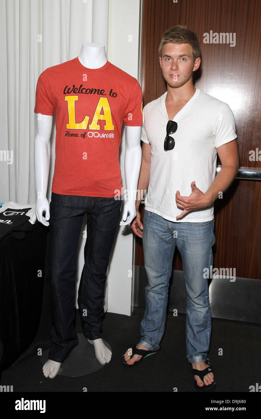 Chris Brochu 2011 GBK Kids' Choice Awards Gifting Lounge held at THE ...