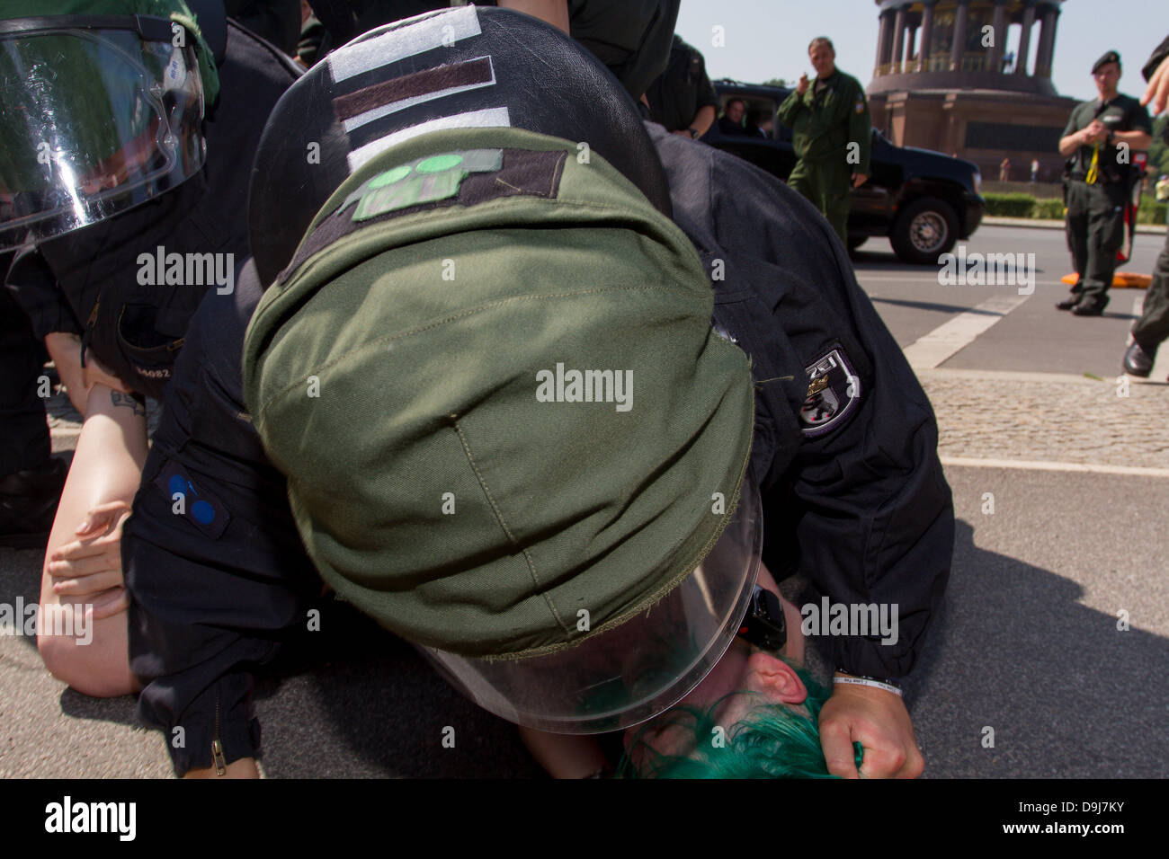 Femen protest hi-res stock photography and images - Alamy