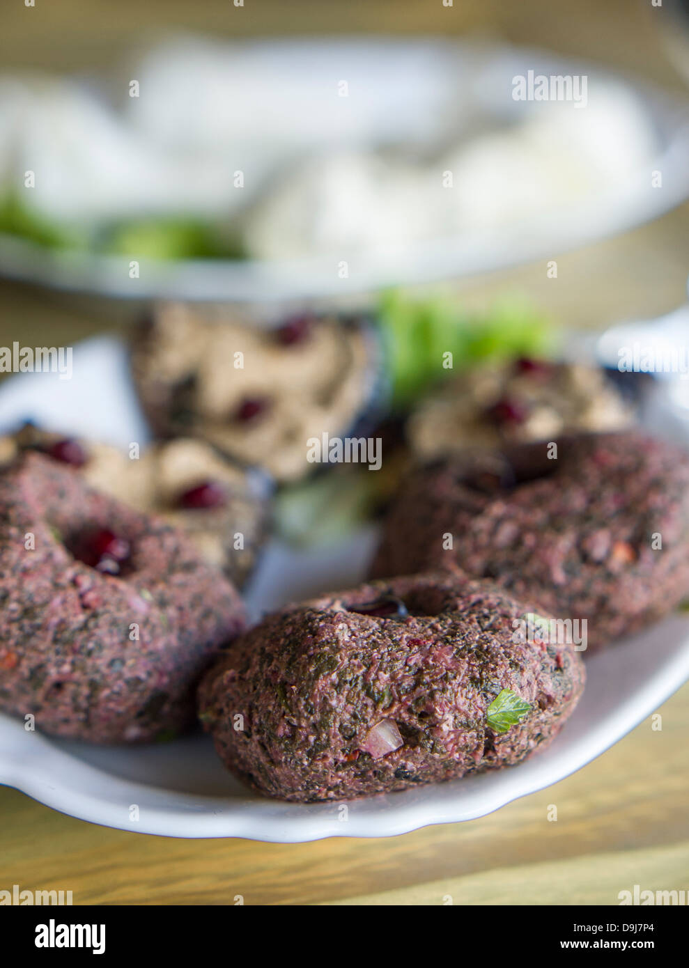 Pkhali - traditional Georgian dish prepared from chopped vegetables ...
