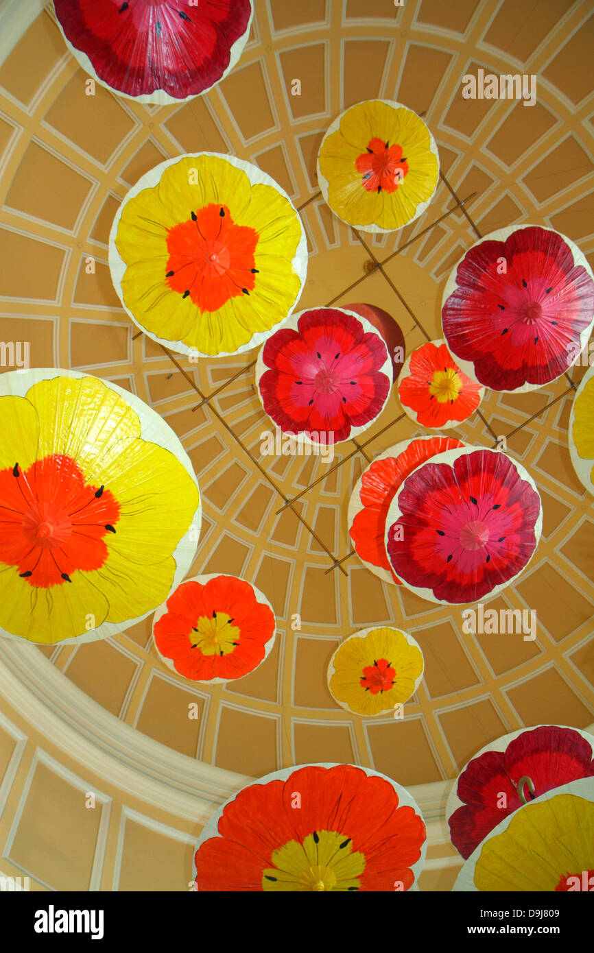 Bellagio hotel lobby ceiling hi-res stock photography and images - Alamy