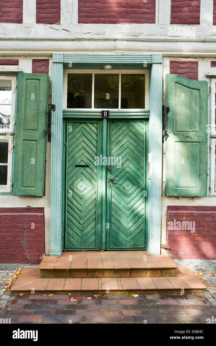Old front door Stock Photo - Alamy