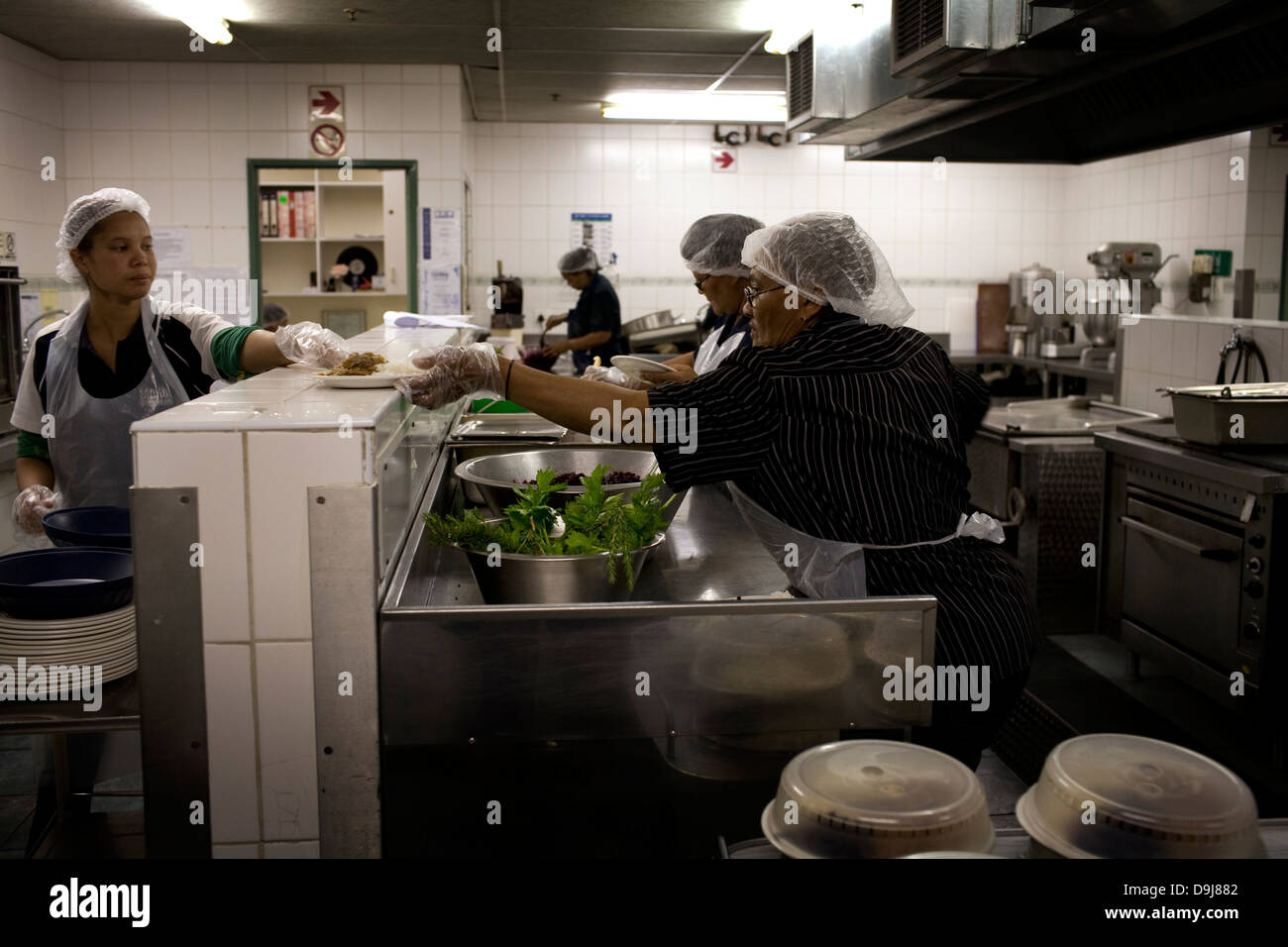 Wholesome meals patients prepared Eerste River Hospital's organic ...