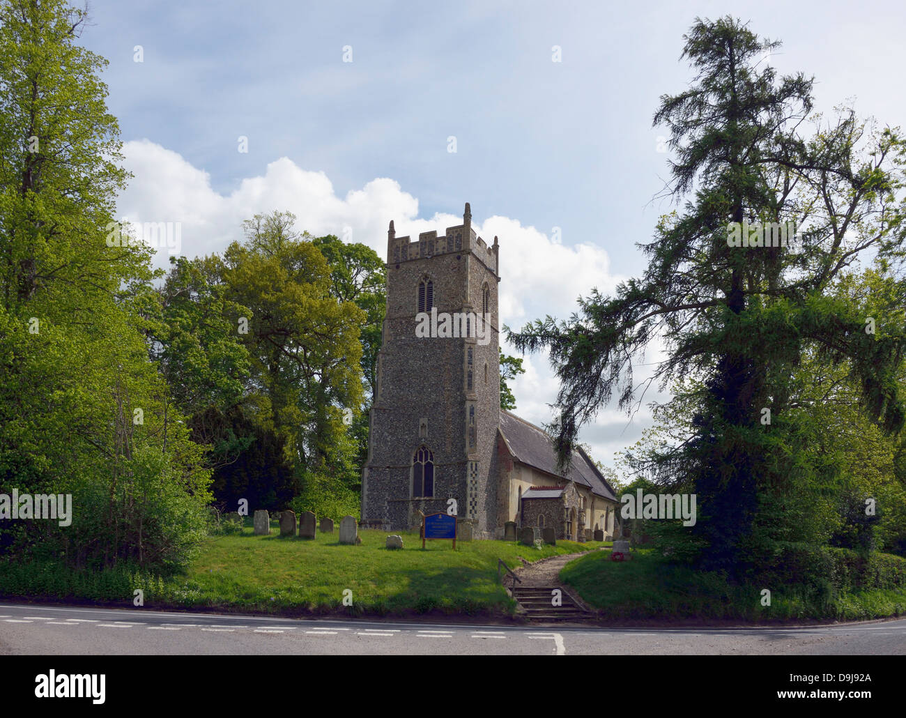 Church of Saint Peter. Brampton, Suffolk, England, United Kingdom ...