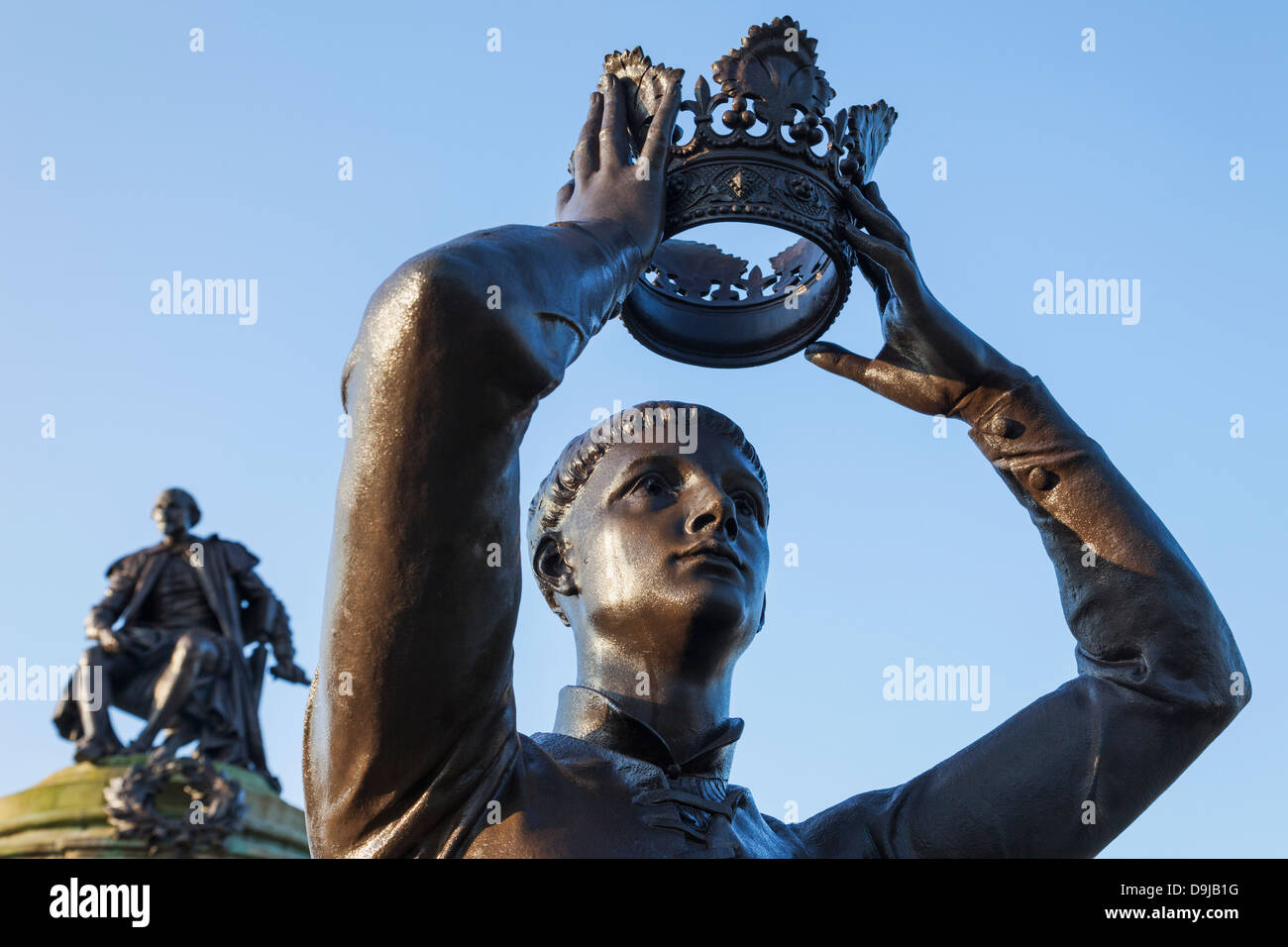 Gower Memorial And Prince Hal Statue High Resolution Stock Photography ...