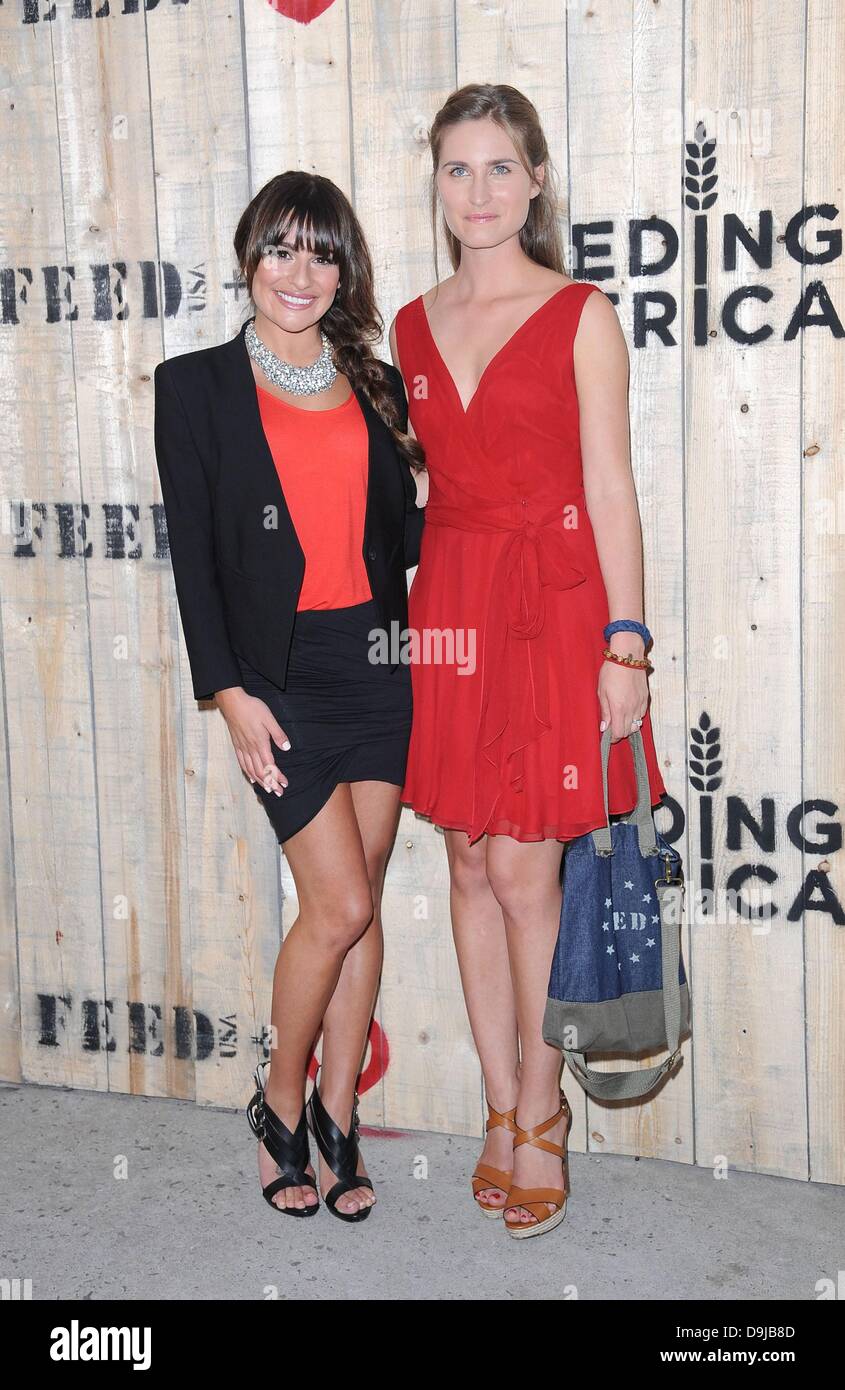 Brooklyn, USA. June 19, 2013. Lea Michele, Lauren Bush Lauren at the ...