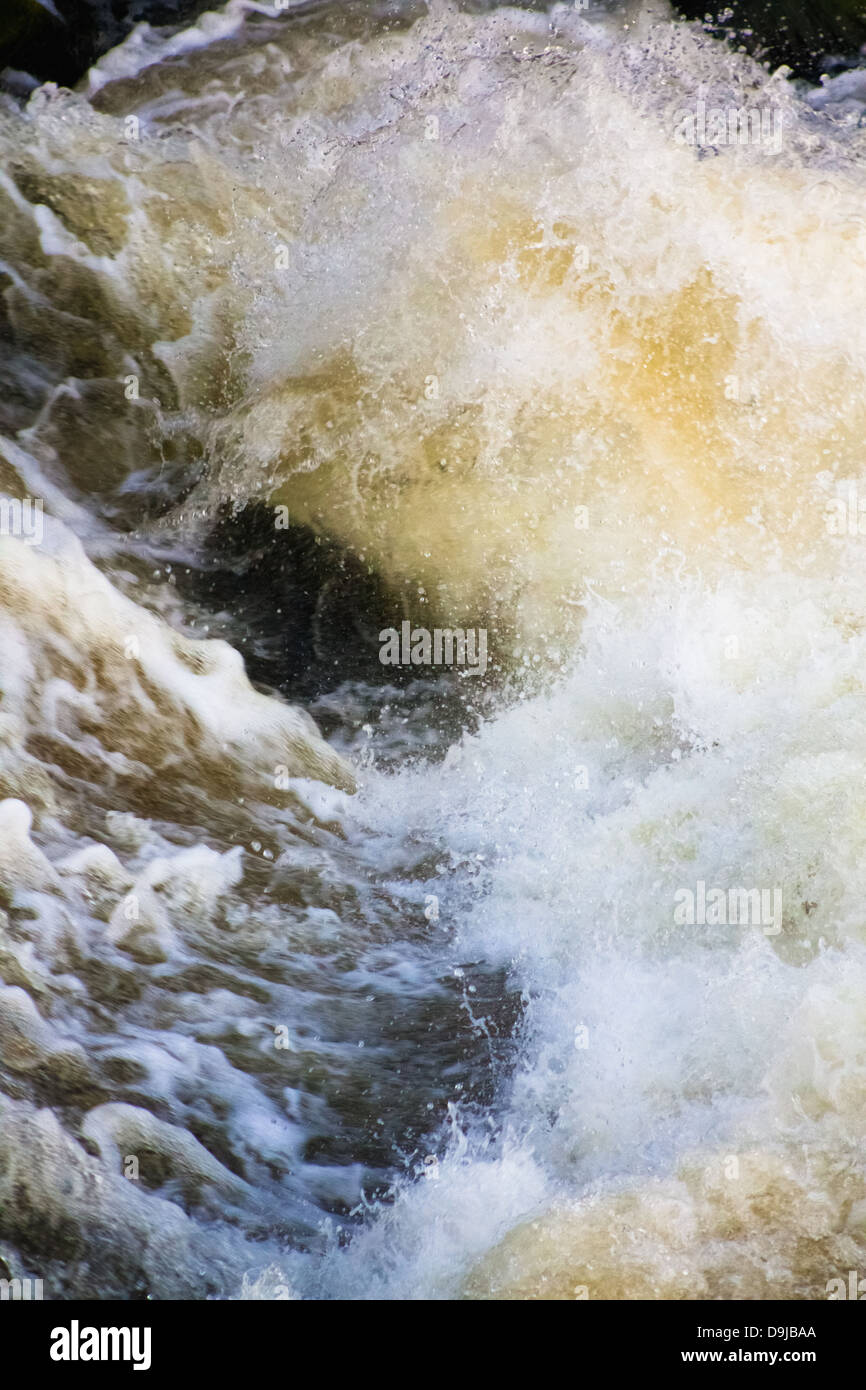 Stormy River Wave Background Stock Photo - Alamy