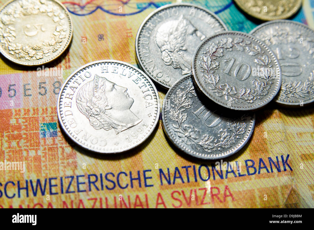 Swiss Francs Stock Photo - Alamy