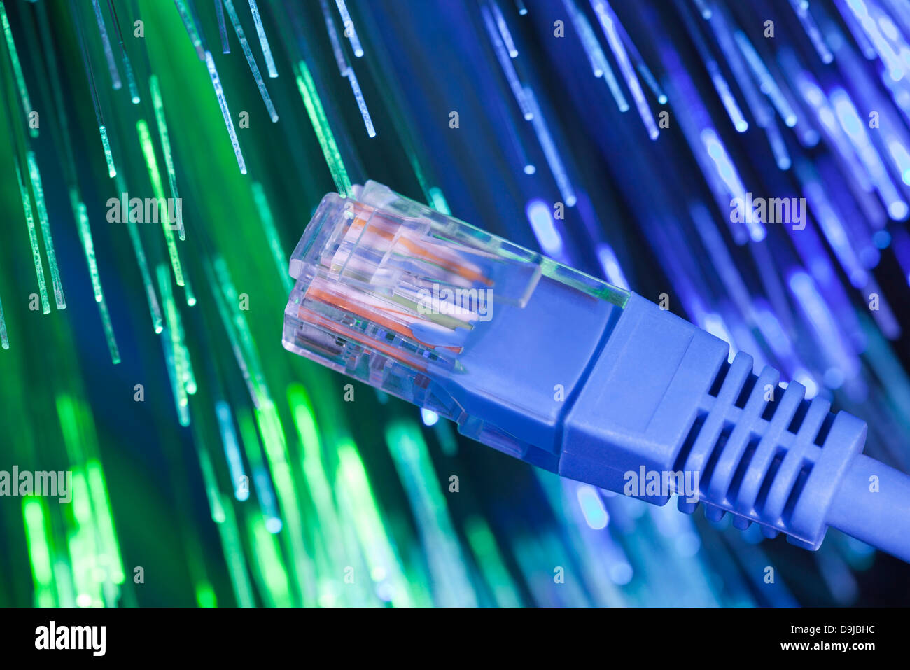Colorful internet cable hi-res stock photography and images - Alamy