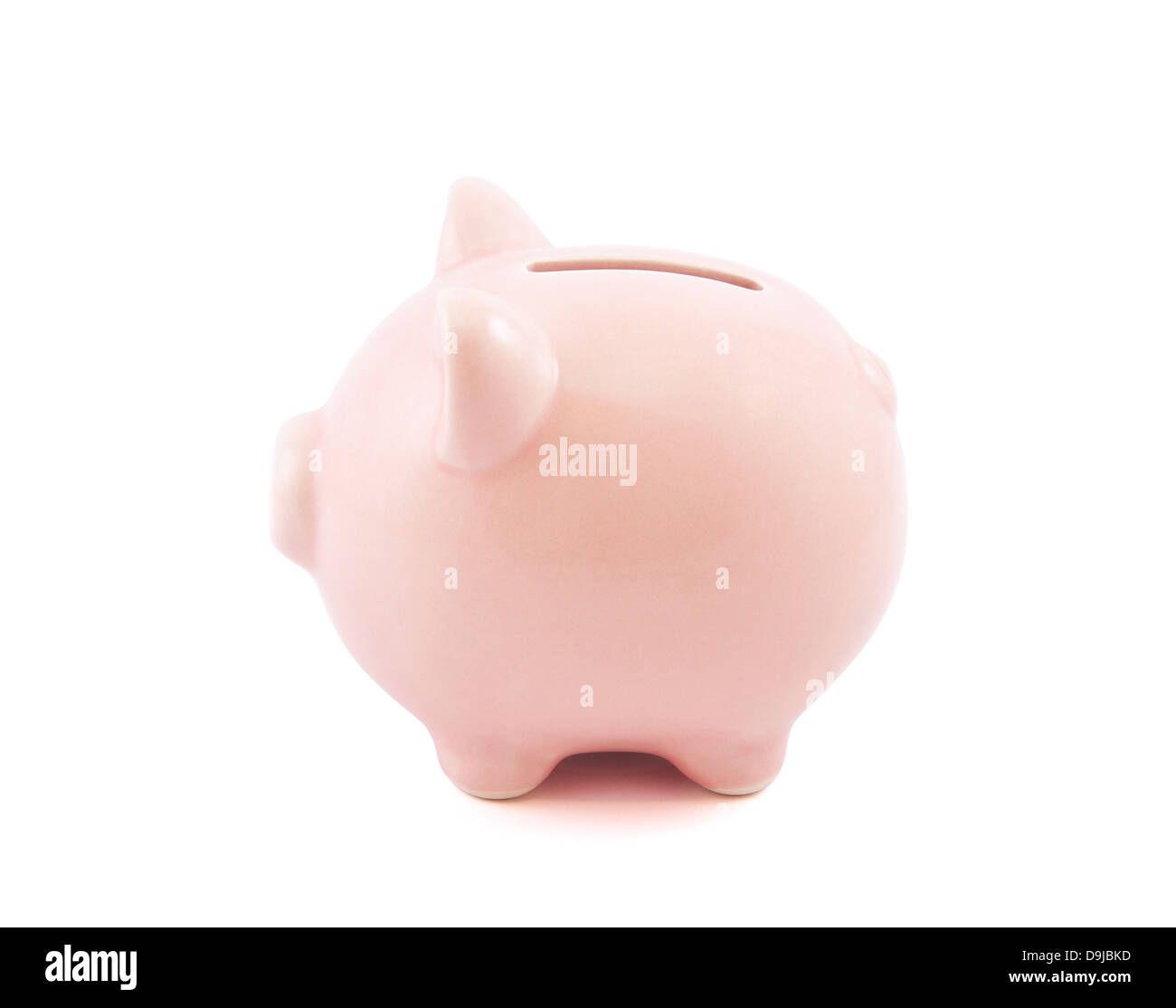 Side profile pink piggy bank hi-res stock photography and images - Alamy