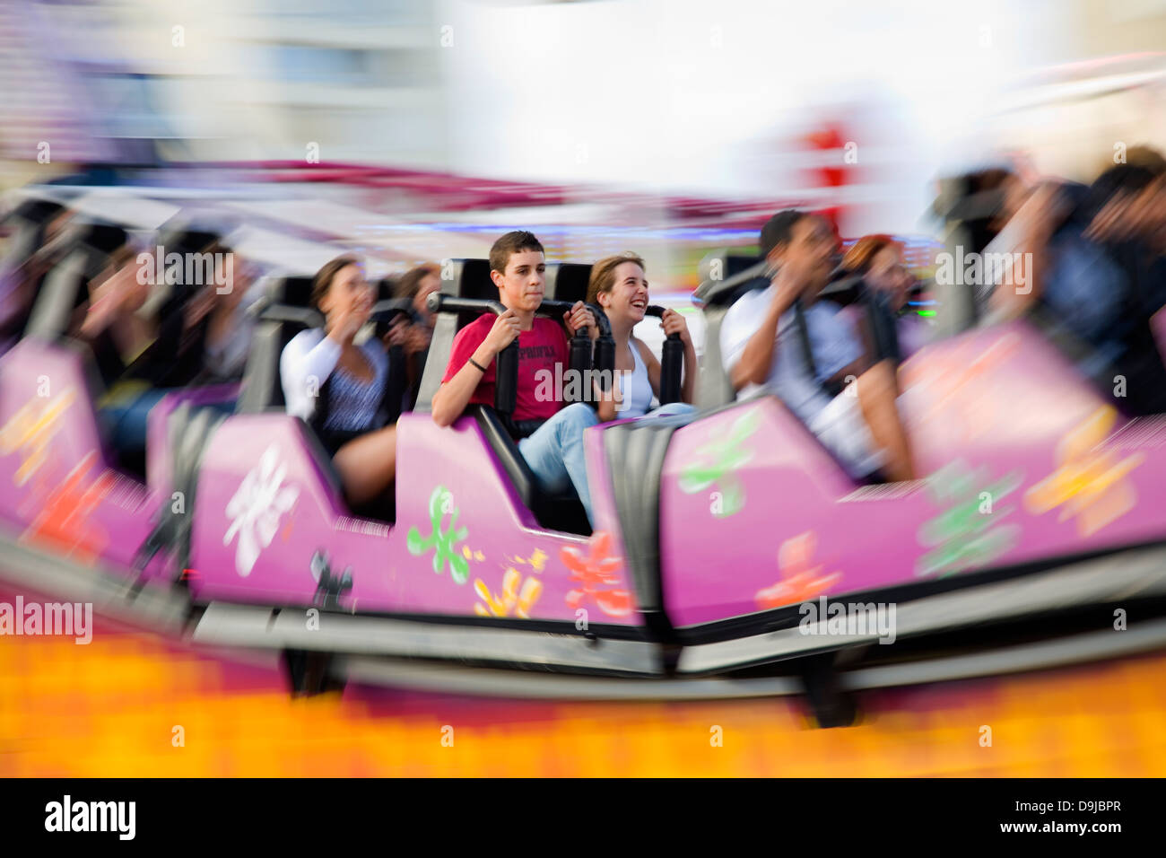 Fun fair fairs funfair funfairs hi-res stock photography and images - Alamy