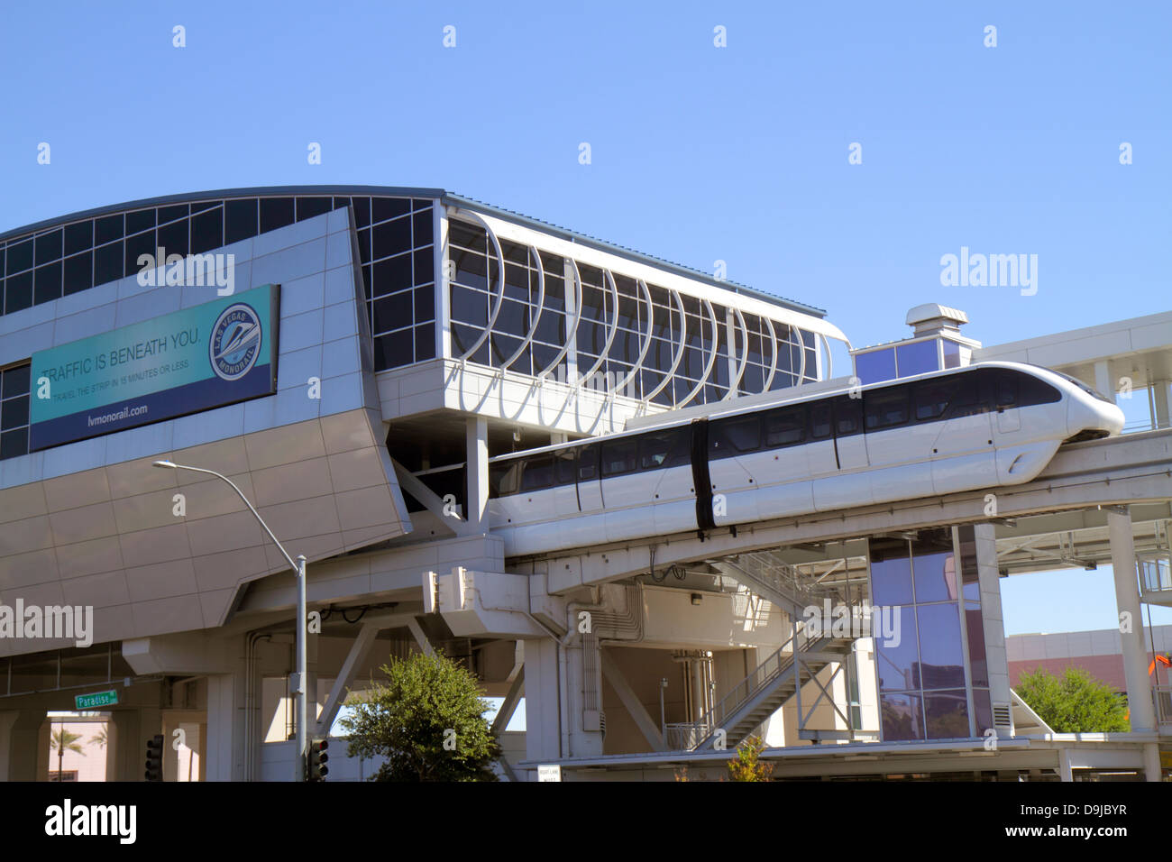 Las Vegas Monorail High Resolution Stock Photography and Images - Alamy