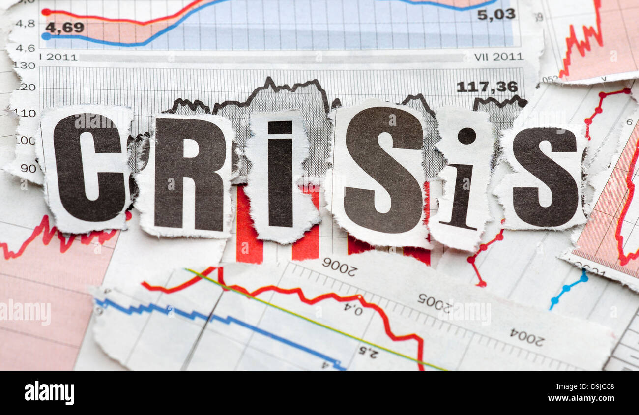 Crisis graph hi-res stock photography and images - Alamy