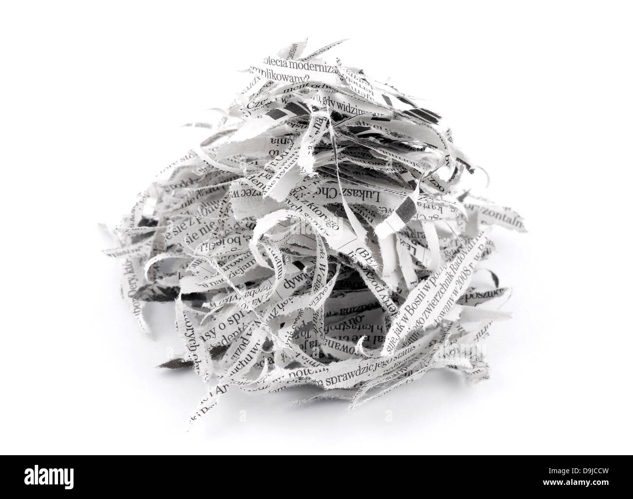 Shredded paper strips Stock Photo - Alamy