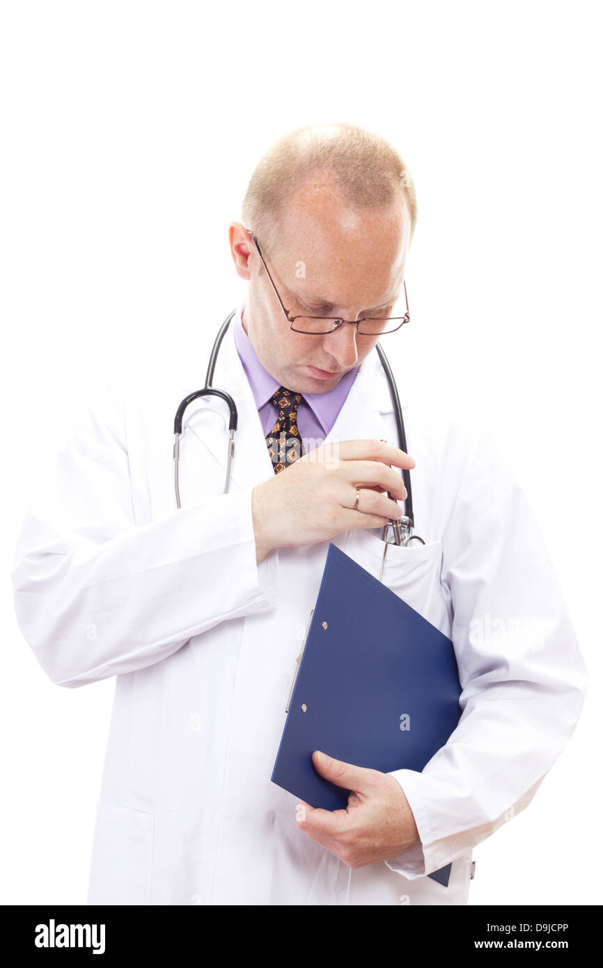 Professional doctor after finishing his work Stock Photo - Alamy