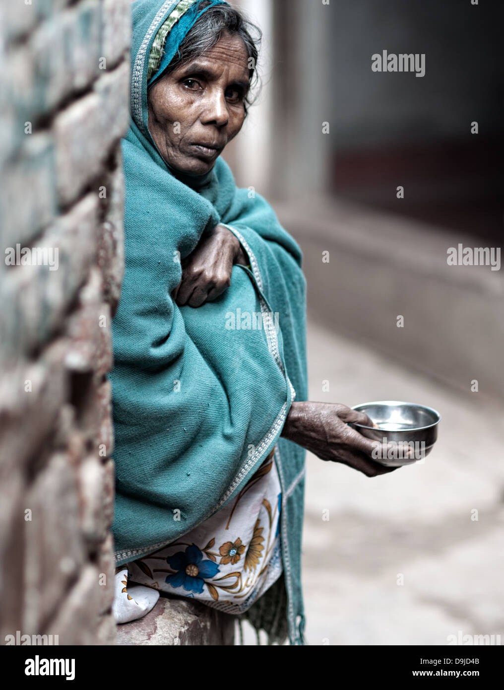 Woman Begging