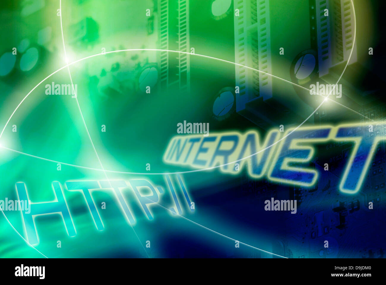 technology and internet concept Stock Photo - Alamy