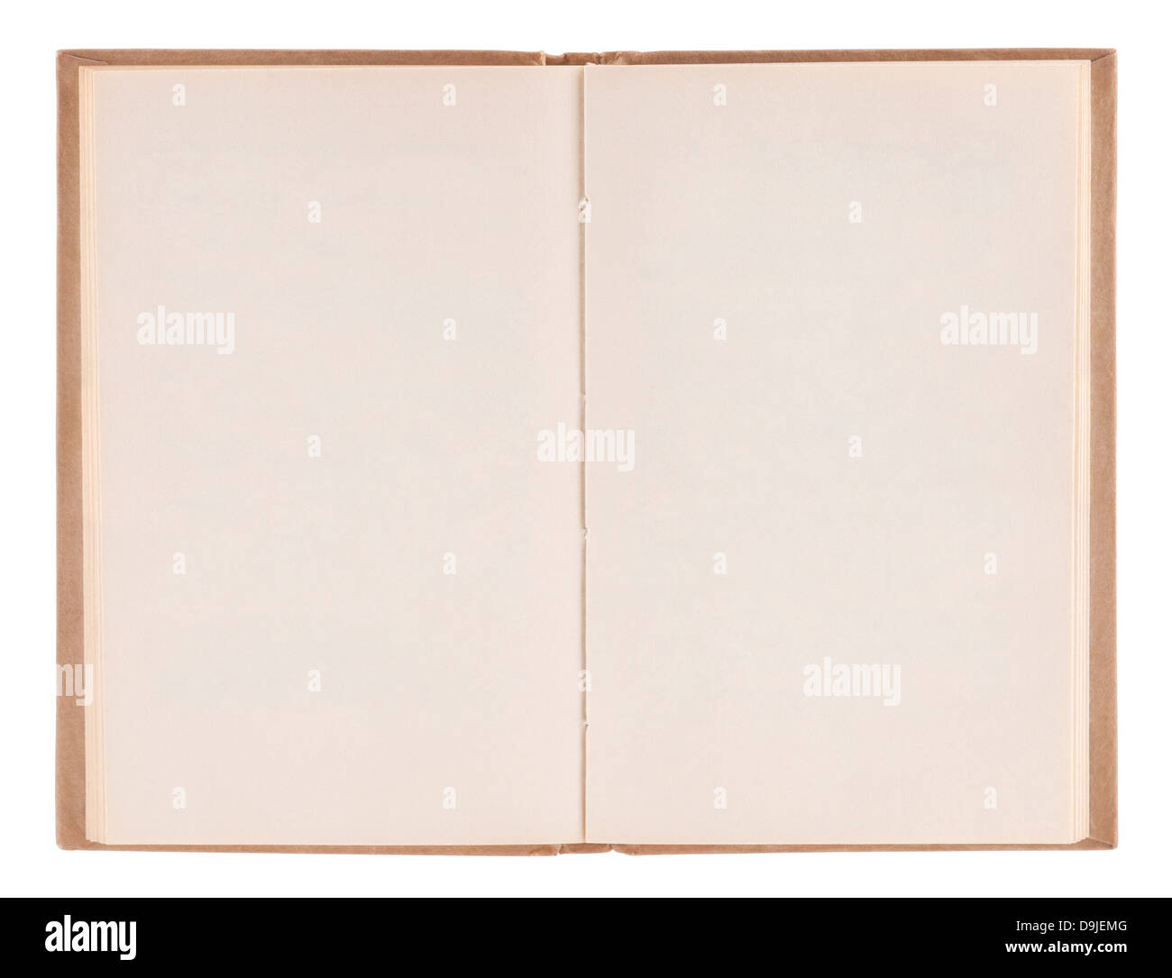 Old open blank book hi-res stock photography and images - Alamy