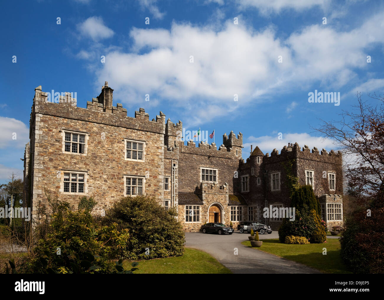 Waterford Castle built in the 15th Century, (now a hotel), On an Island ...