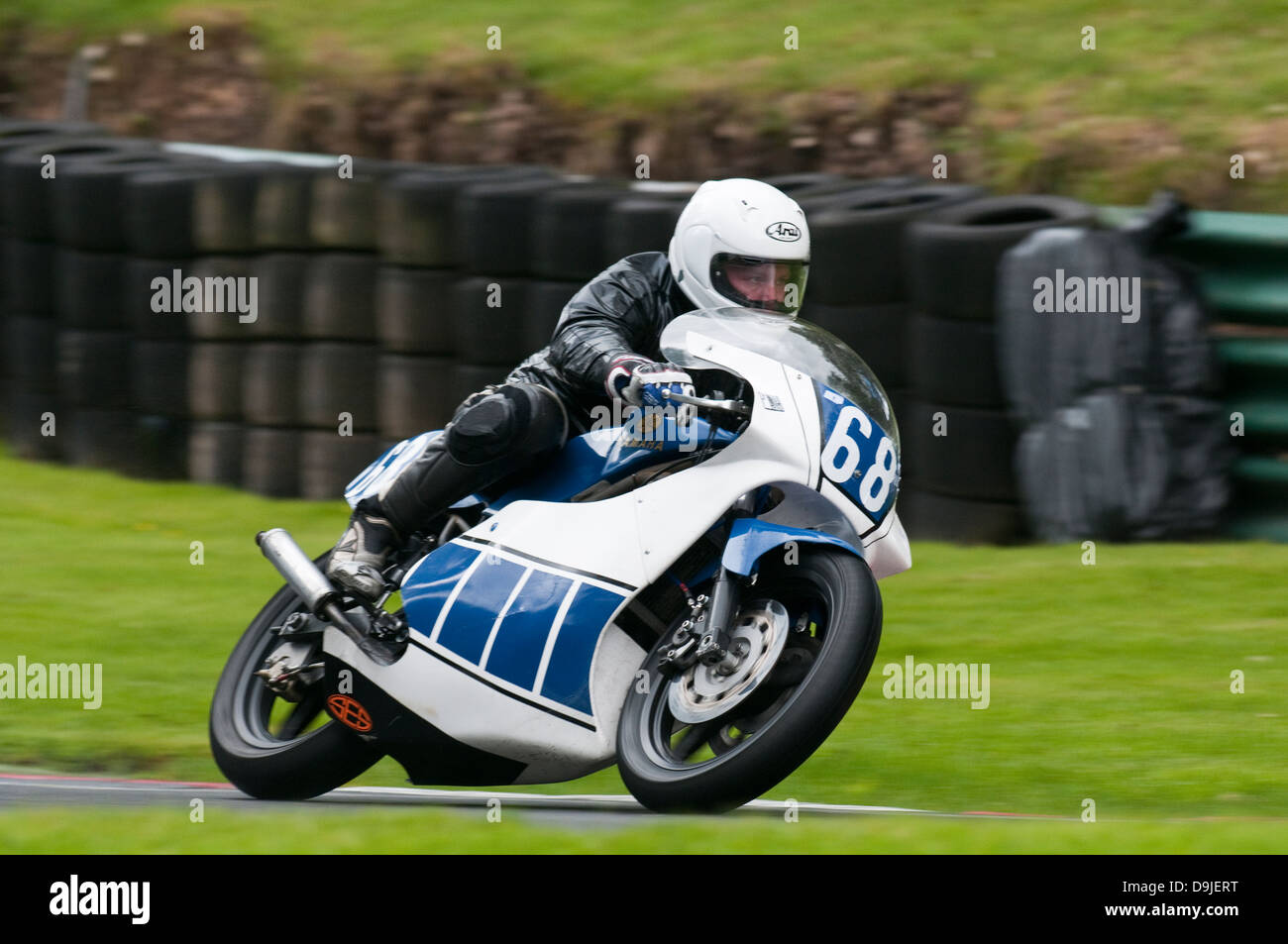 Classic racing motorcycle club race hi-res stock photography and images ...