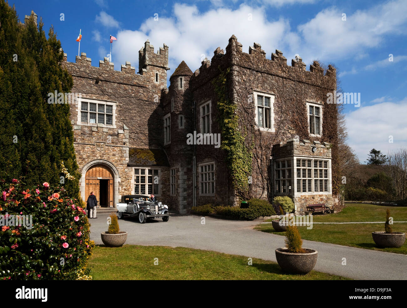 Waterford Castle built in the 15th Century, (now a hotel), On an Island ...