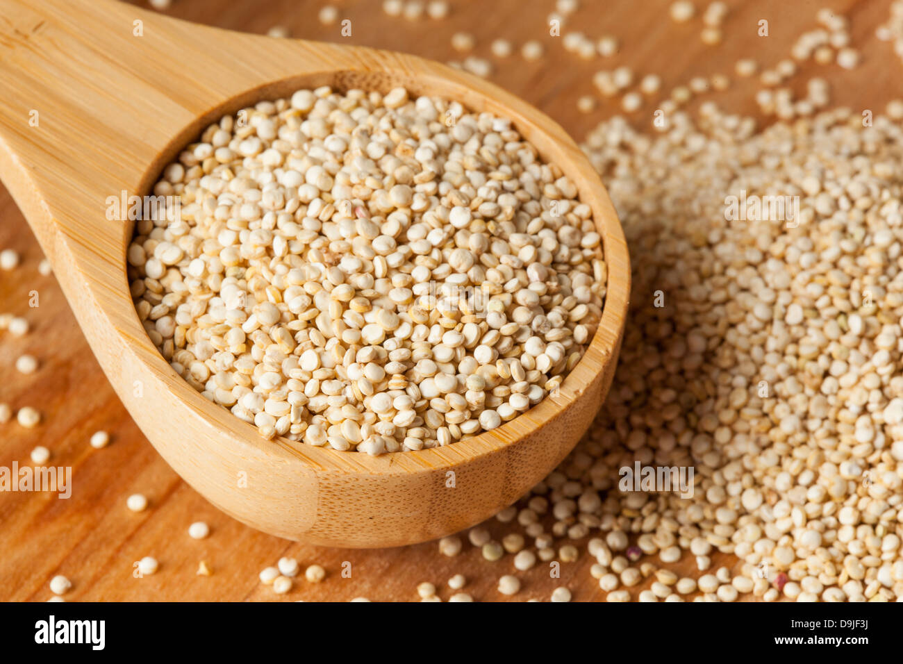 Raw Organic Quinoa Seeds against a background Stock Photo - Alamy
