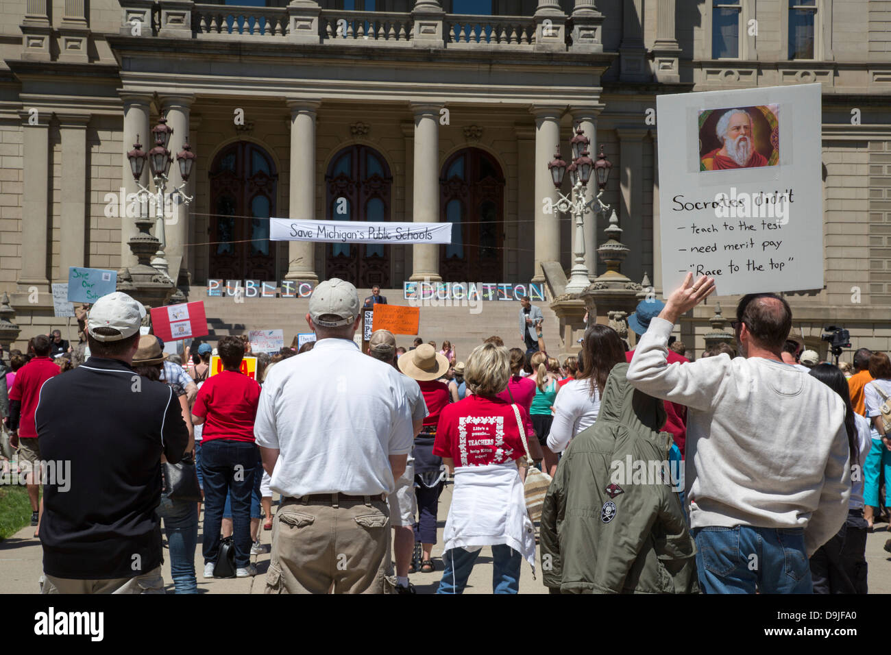 Save our schools usa hi-res stock photography and images - Alamy