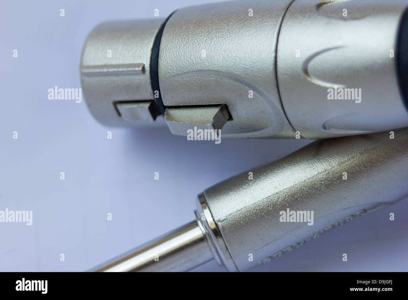 XLR and jack music cable details Stock Photo - Alamy