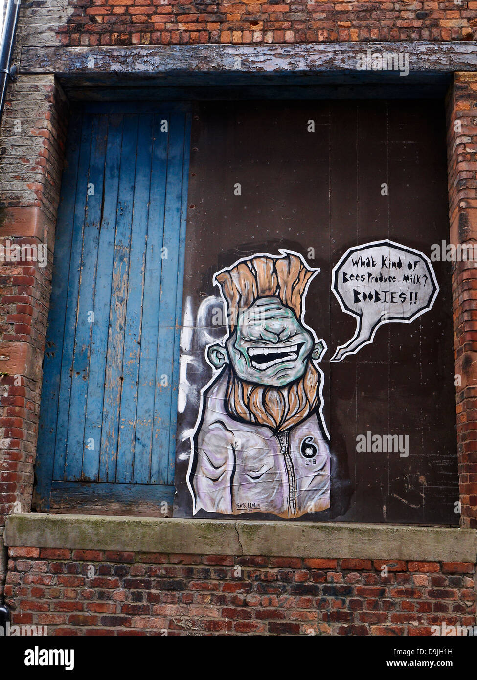 Graffiti in Liverpool UK Stock Photo - Alamy