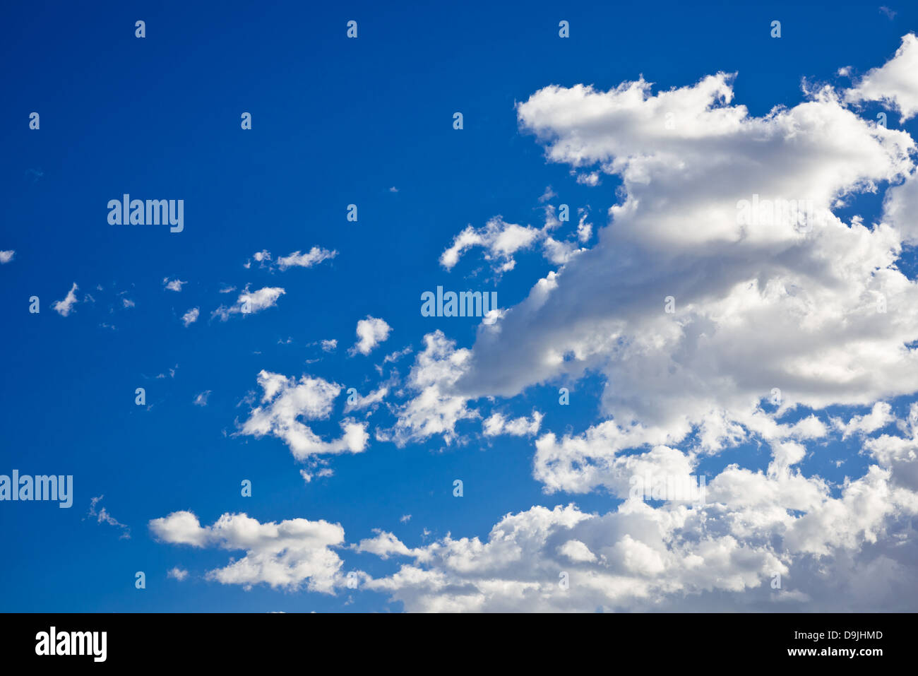 Beautiful blue sky Stock Photo - Alamy
