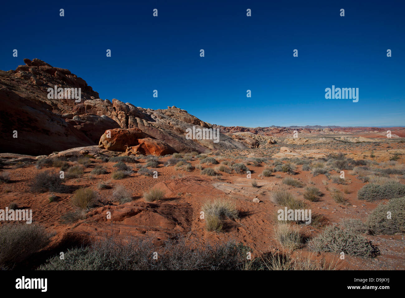 Rainbow Vista viewpoint, Valley of Fire State Park, Nevada, United ...