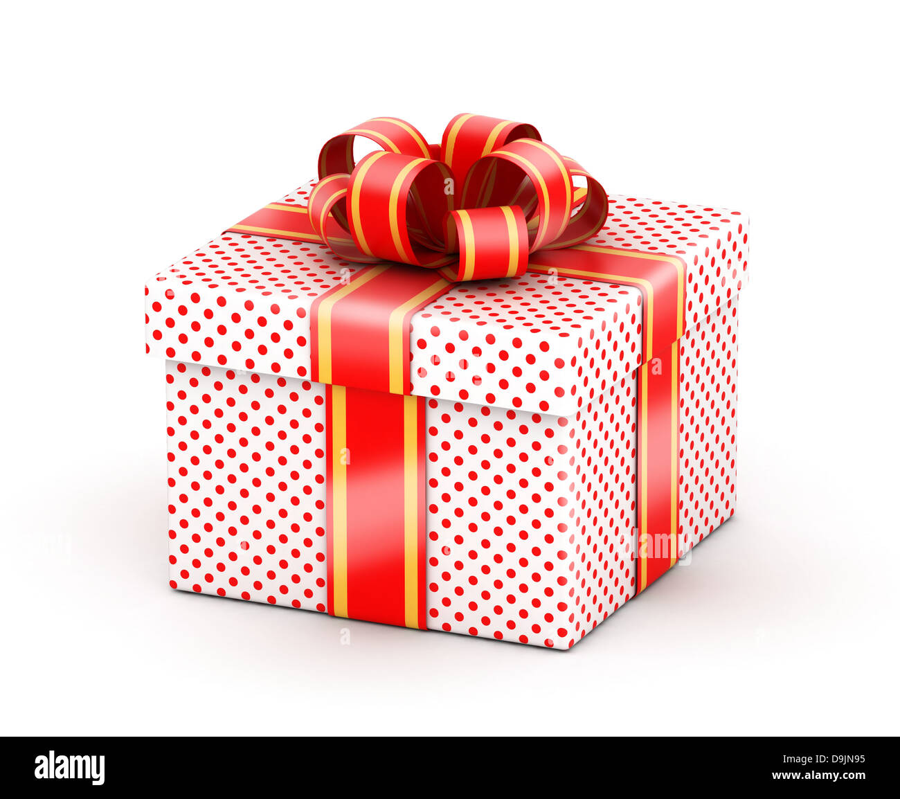 Red gift box opening Cut Out Stock Images & Pictures - Alamy